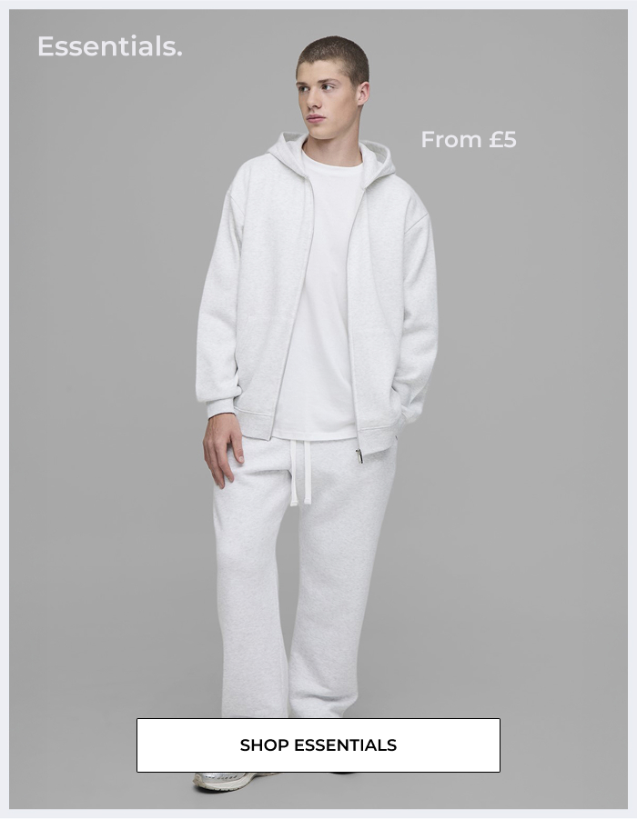 BoohooMan: Essentials From £5 | Milled