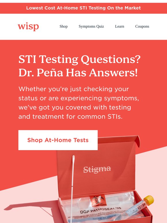 Wisp: The Truth About STI Testing💡 | Milled