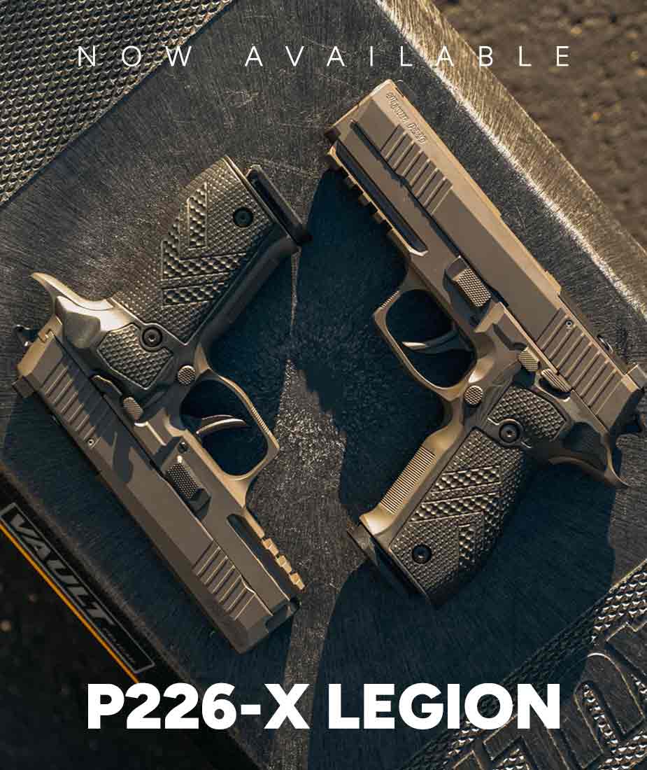 SIG SAUER: NOW SHIPPING: P226-X LEGION | Milled