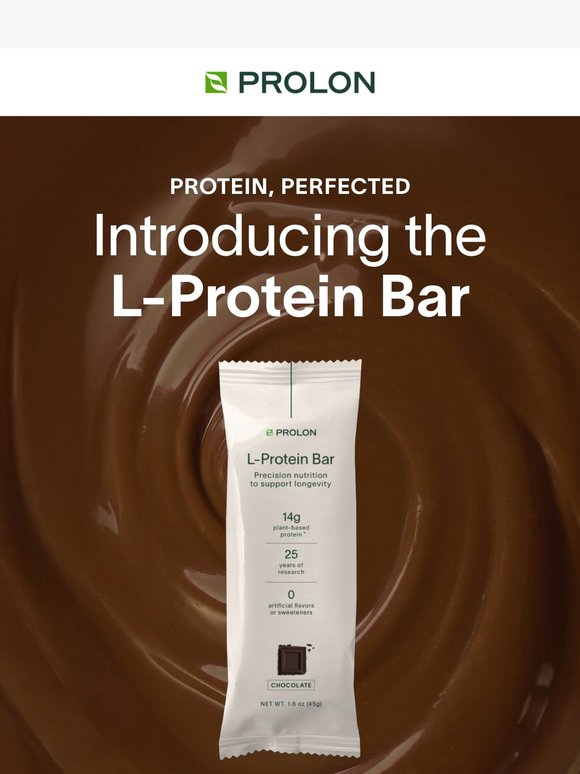 ProLon: It’s here: Meet the L-Protein Bar | Milled