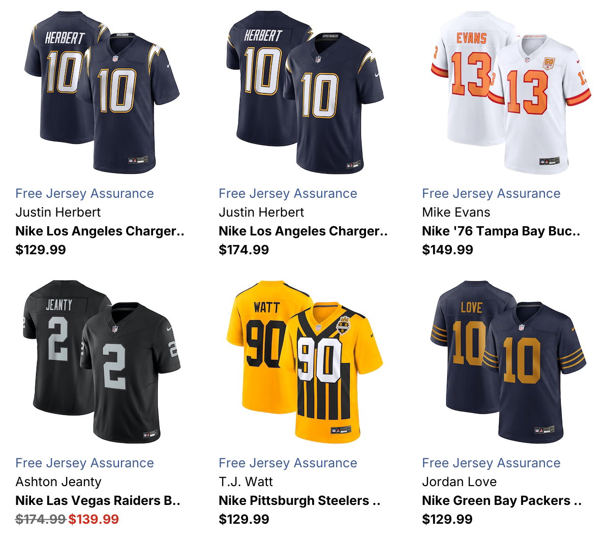 FansEdge: Be Ready For Kickoff! 20% Off NFL Nike Jerseys | Milled
