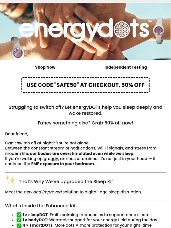 Energy Dots: 😴 Sleep Better, Wake Brighter: Discover Our Refreshed ...