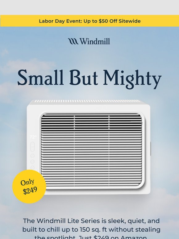 Windmill Air: Smart, compact, & only $249! | Milled