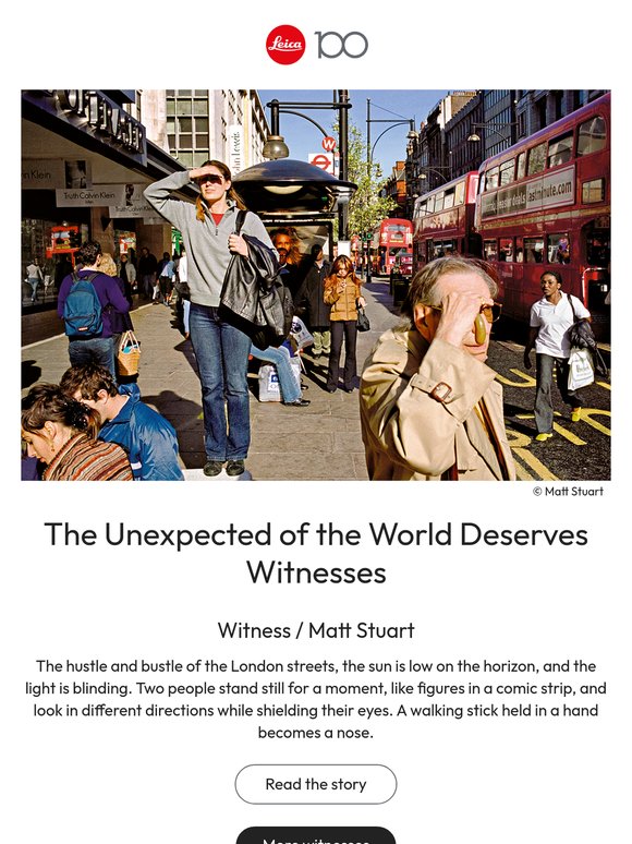 Leica: Well-Known Witnesses: Matt Stuart’s Brilliant Sunset Shot | Milled