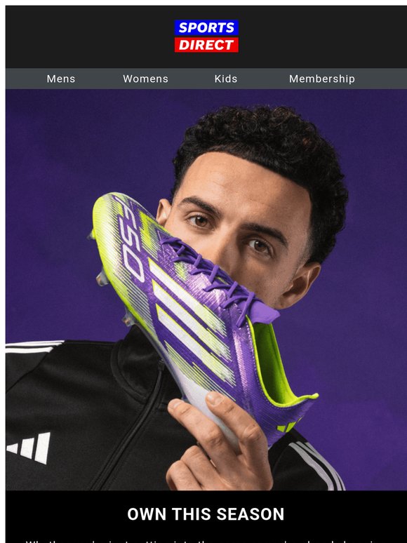 Sports Direct: New season = New boots | Milled