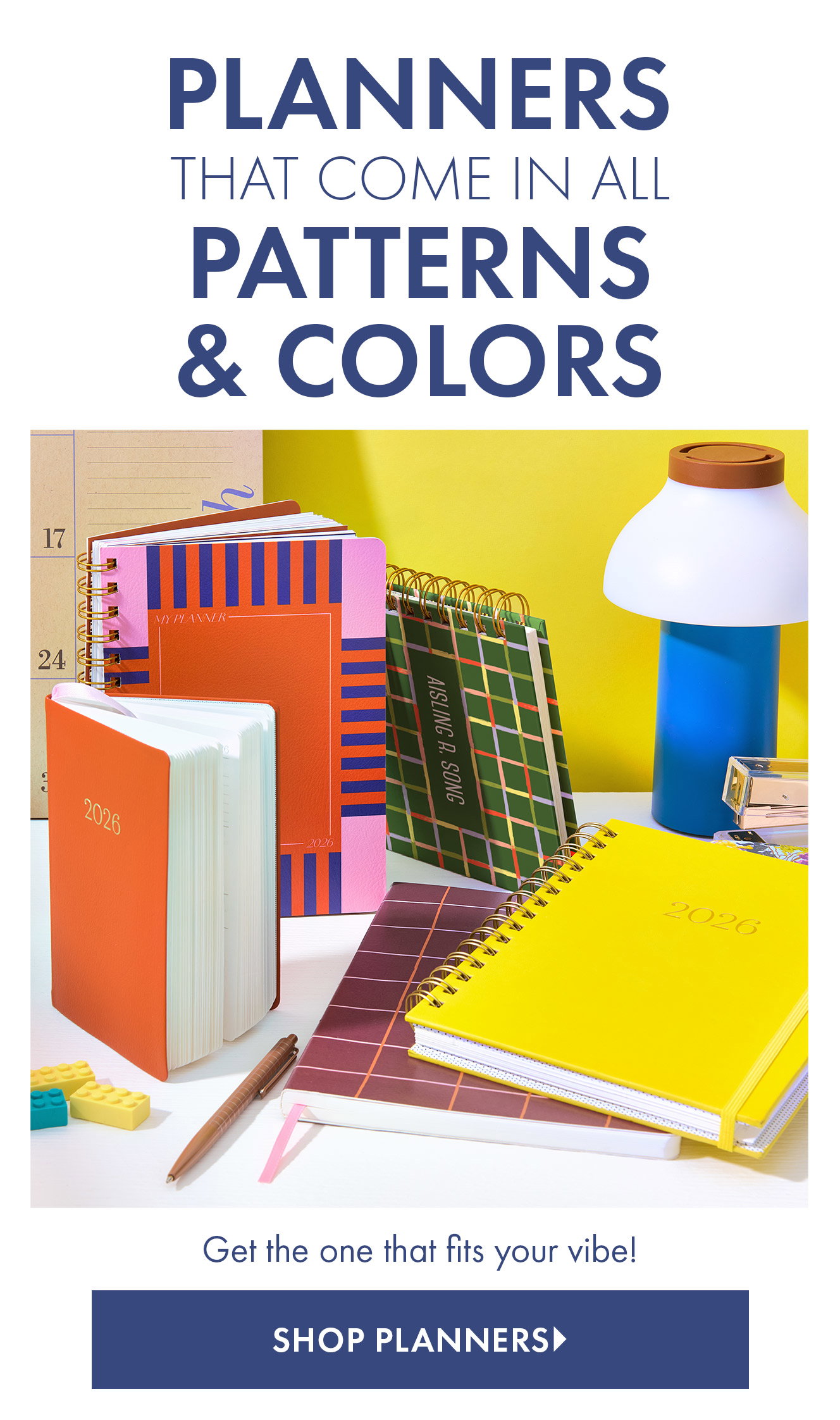 Paper Source: Planners in All Patterns & Colors | Milled