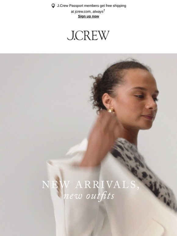 J.Crew Email Newsletters: Shop Sales, Discounts, and Coupon Codes
