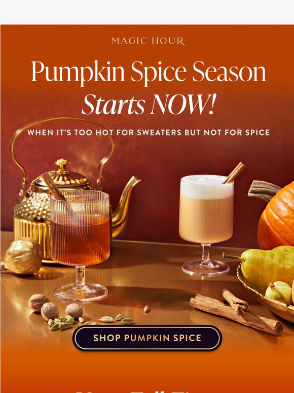 Magic Hour: Pumpkin Spice Season Starts NOW 🍂 | Milled