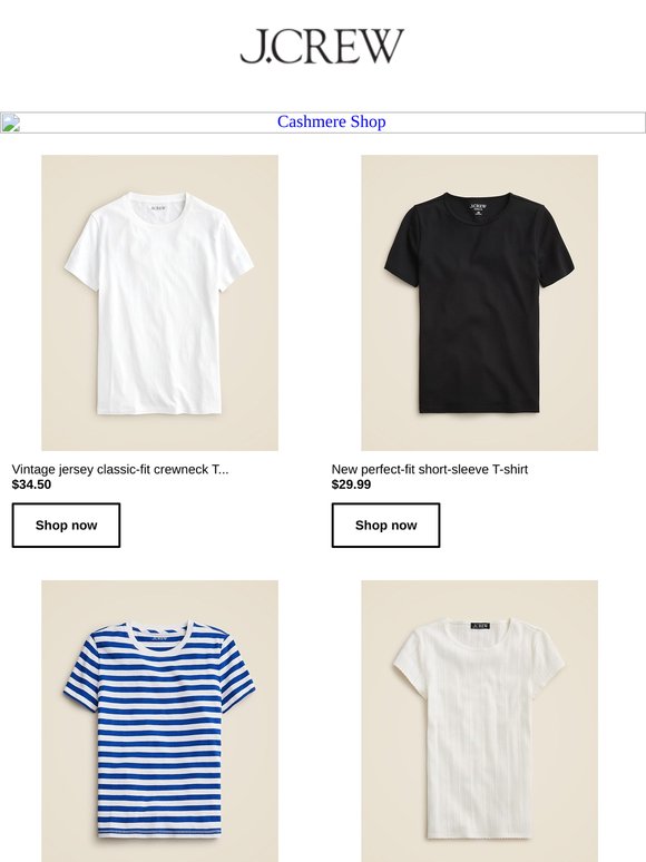 J.Crew Email Newsletters: Shop Sales, Discounts, and Coupon Codes