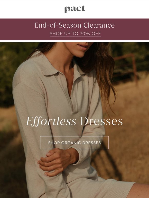 PACT Apparel: Why Our Dresses Feel the Best | Milled
