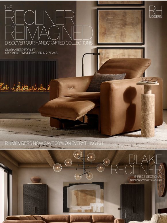 Fascinating Restoration Hardware Recliner Photos