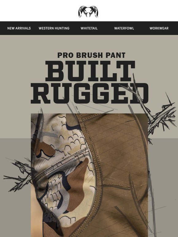 KUIU: PRO Brush Pant — For Extreme Terrain and Thorny Situations | Milled