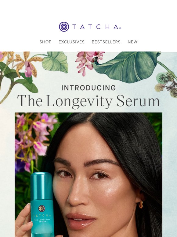 Tatcha: New: Introducing The Longevity Serum | Milled
