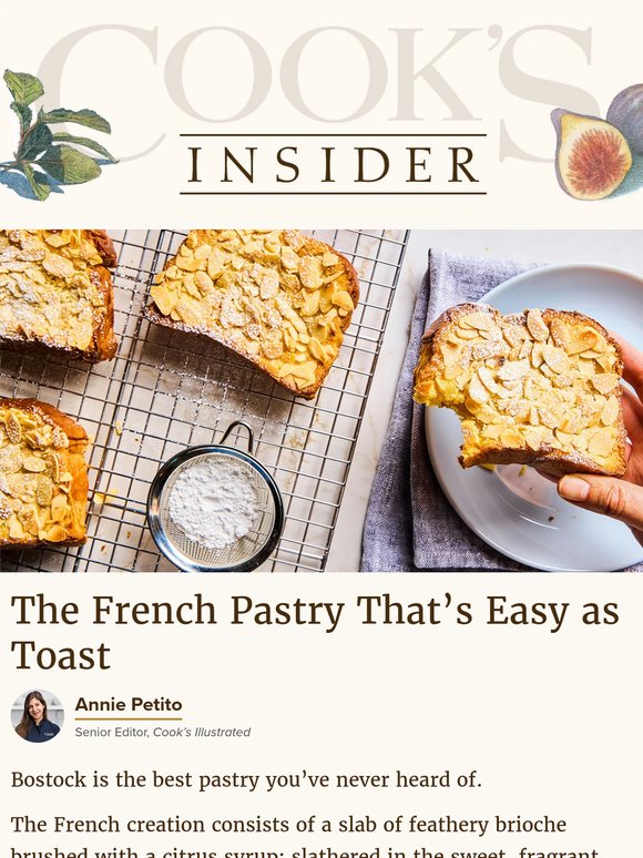 America's Test Kitchen: Cook's Insider: The French Pastry That’s Easy ...