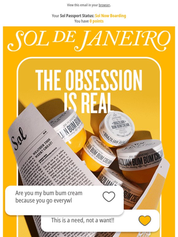 Sol de Janeiro: The comments say it all 💛 | Milled