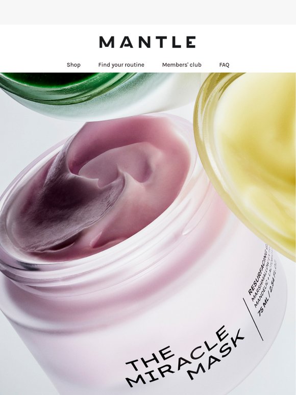 MANTLE: It’s a miracle – get a free mask | Milled