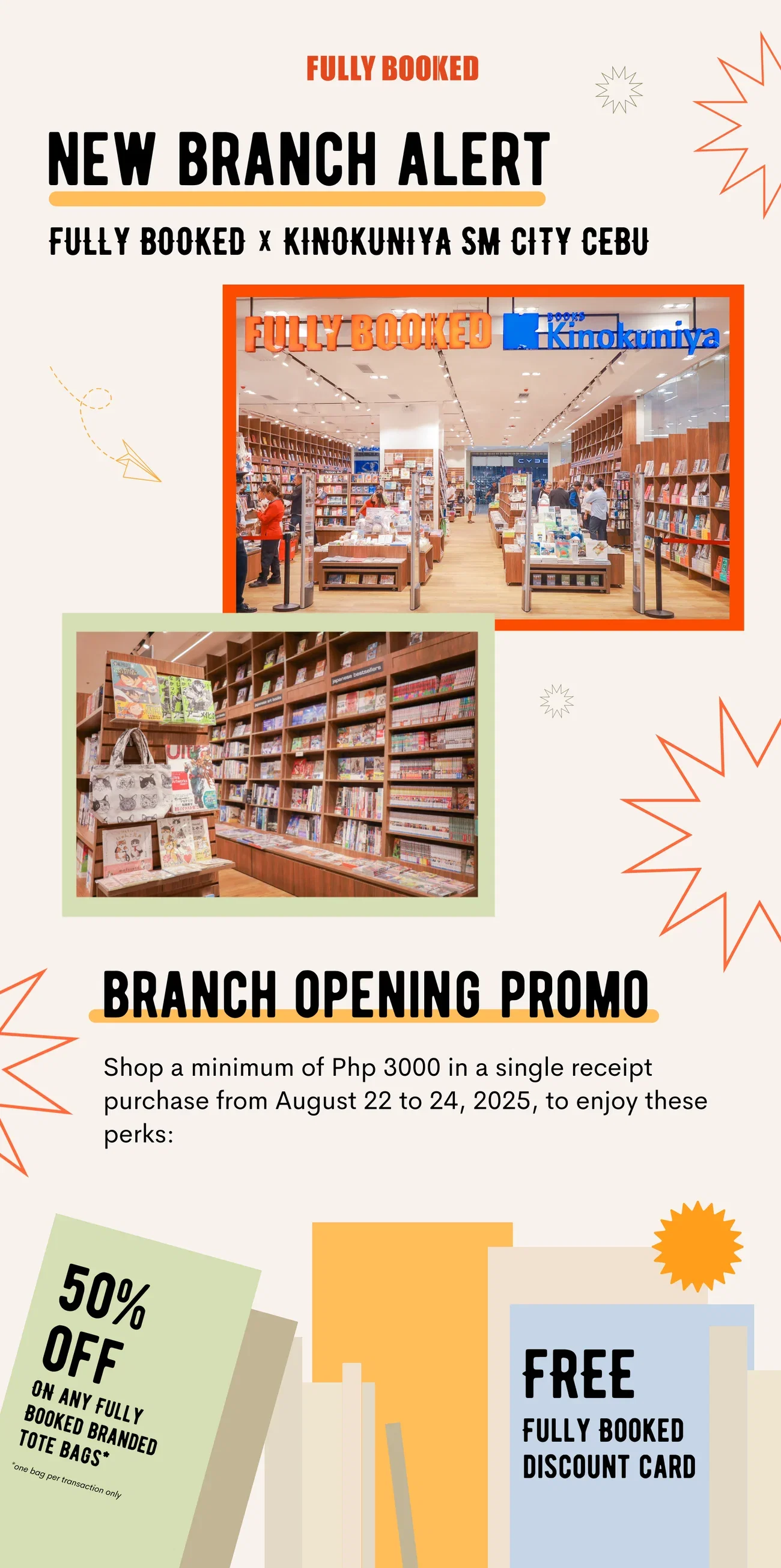 Fully Booked: Fully Booked x Kinokuniya Opens in SM City Cebu | Milled