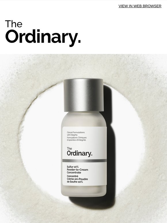 The Ordinary: Just launched: our fastest pimple spot solution. | Milled