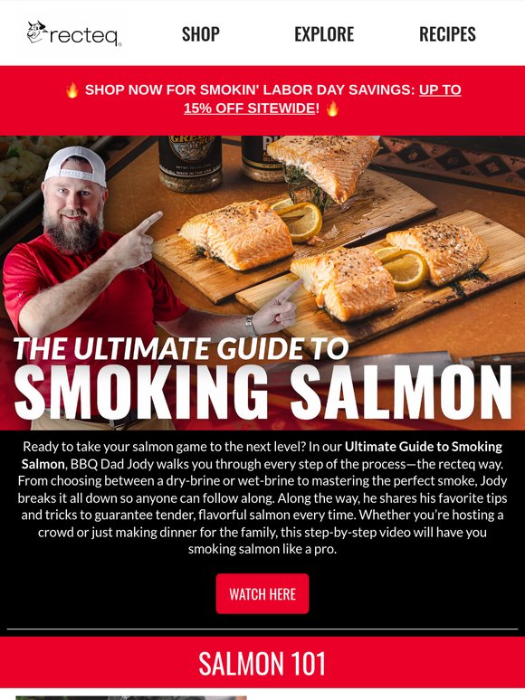 Recteq: Ultimate Guide to Smoking Salmon on Your recteq 🐟🔥 | Milled