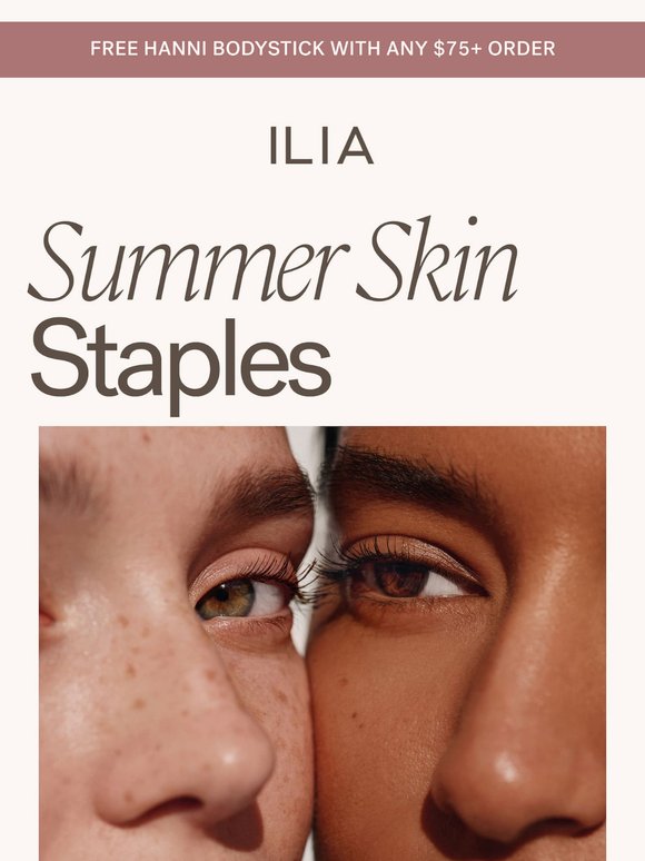 ILIA Beauty: Summer skin staples | Milled