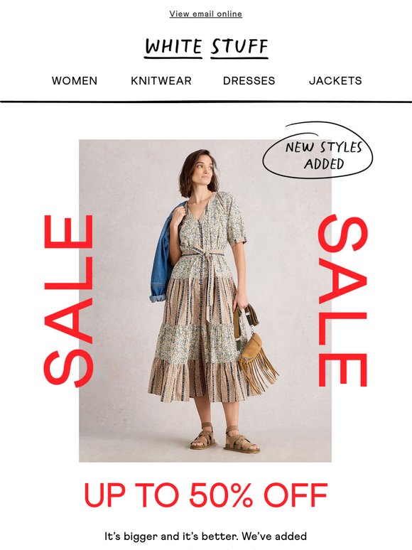 White Stuff: NEW styles added to sale | Milled