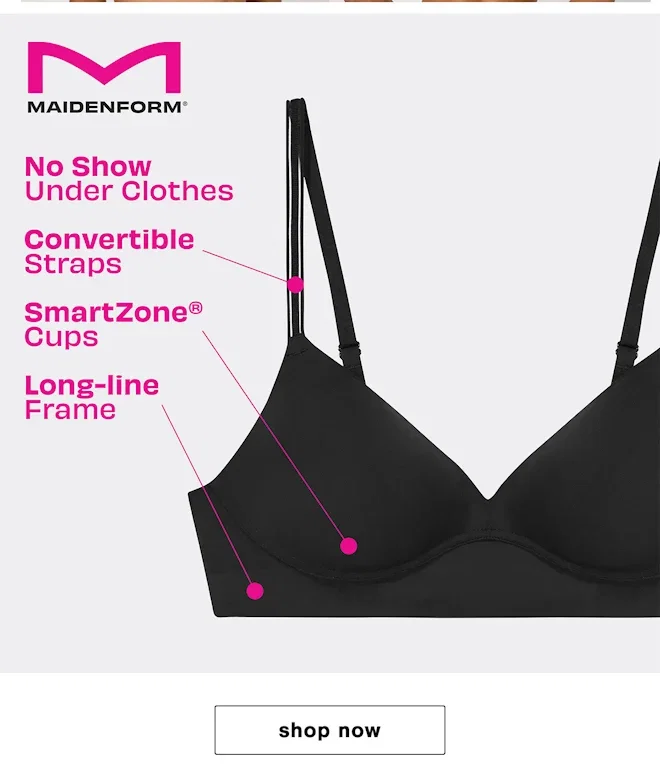Hanes: Smoothing Bras for Sweater Weather | Milled