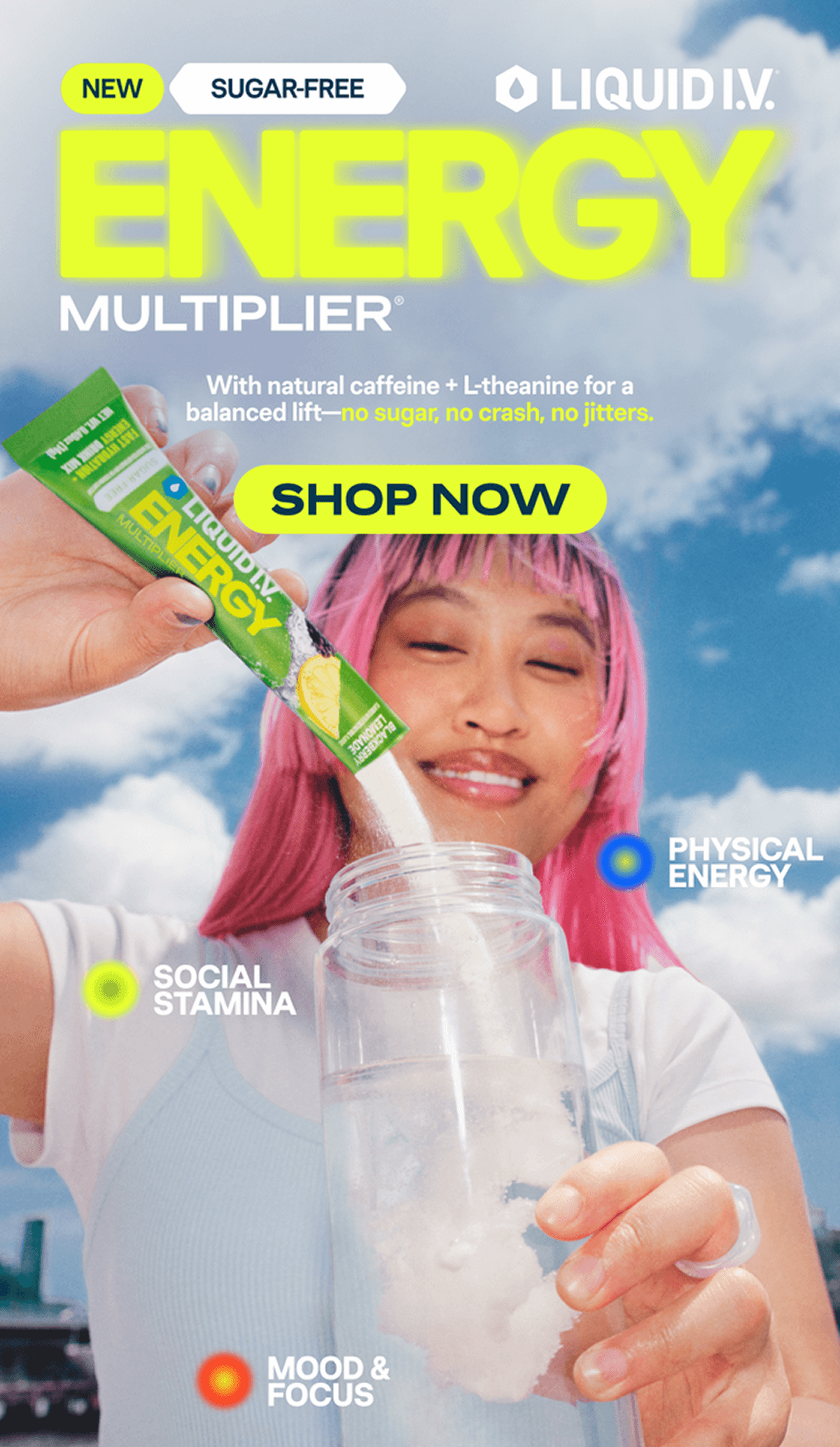 Liquid IV: NEW Sugar-Free Energy Multiplier® | Milled
