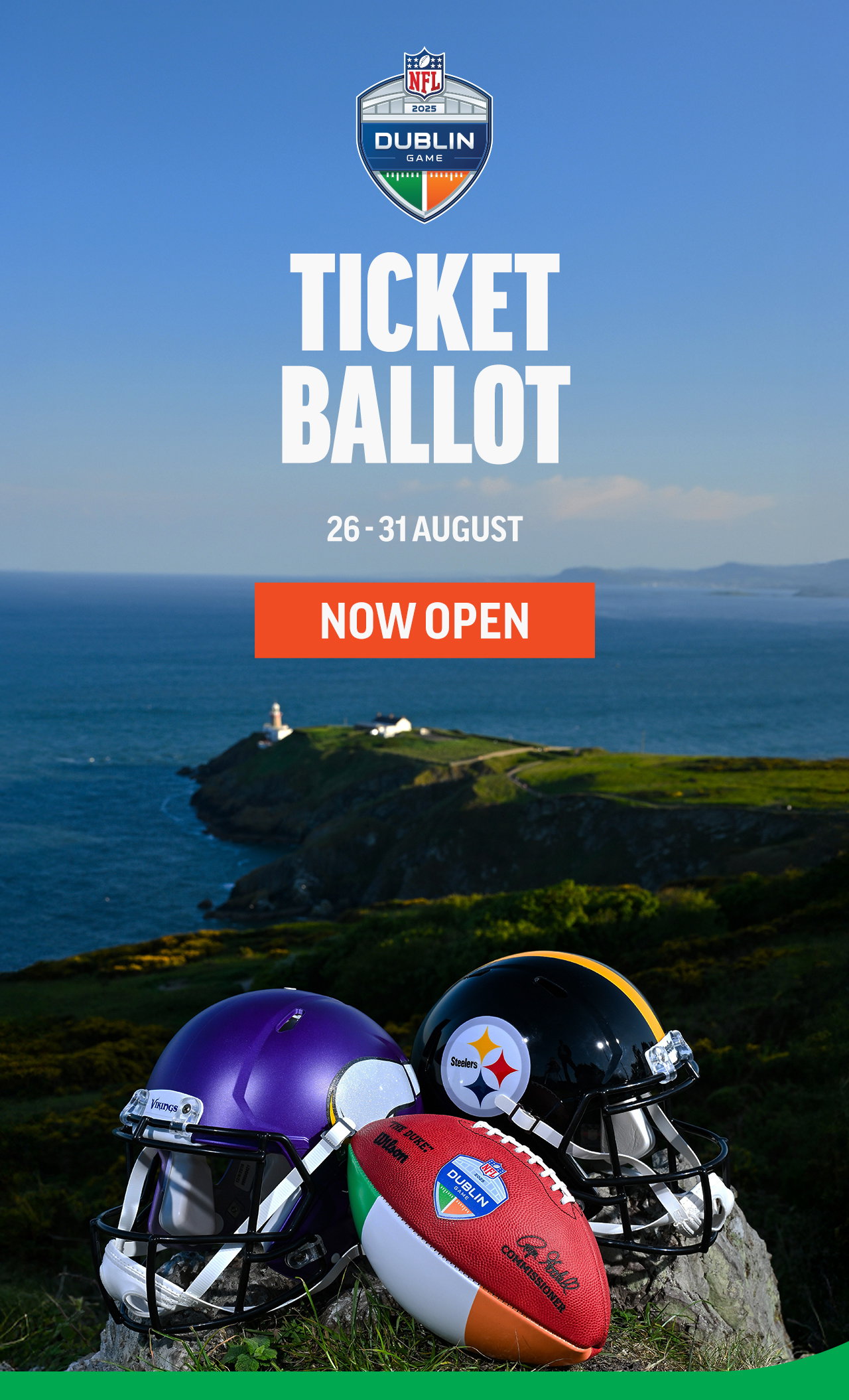NFL: Dublin Game 2025: Ticket Ballot Opens Today | Milled