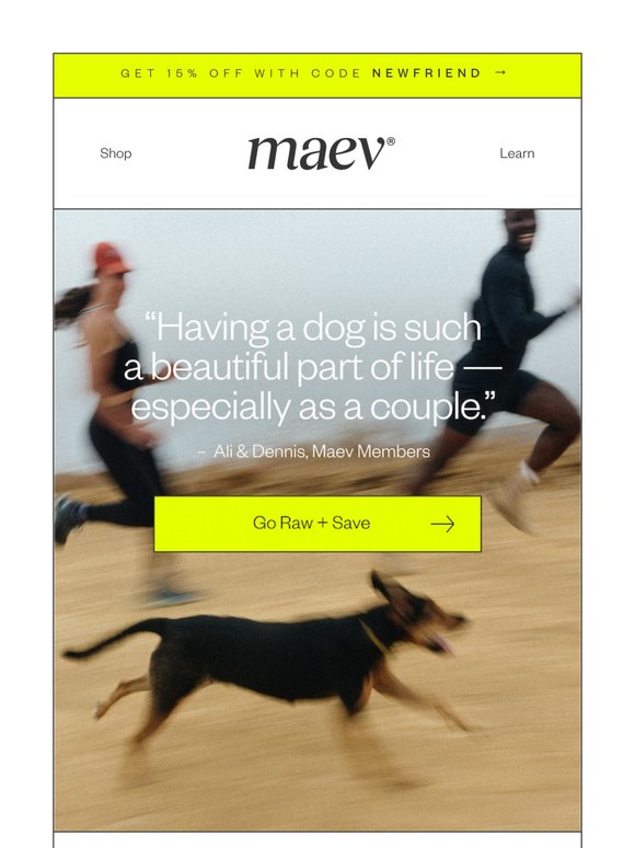 Maev: The easiest upgrade to your dog’s health | Milled