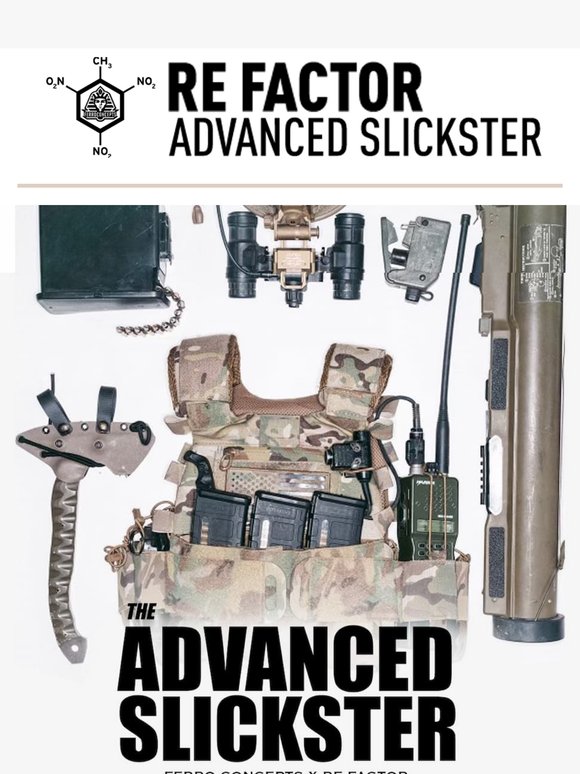 RE Factor Tactical: The Advanced Slickster Plate Carrier is back! | Milled