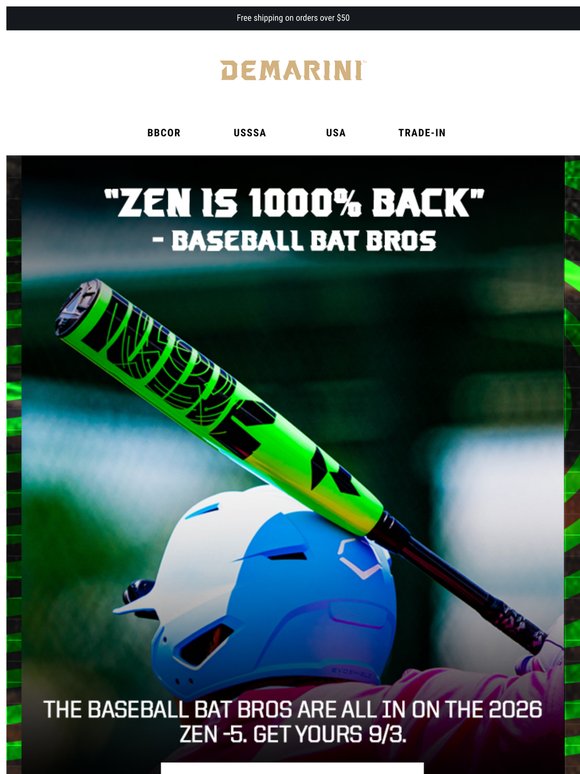 Wilson: Zen -5: Baseball Bat Bros Approved | Milled