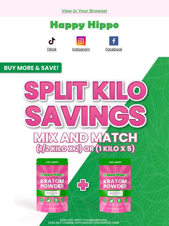Happy Hippo: Split Kilo Savings + Upgraded Bundles = Maximum Value 🤩 | Milled