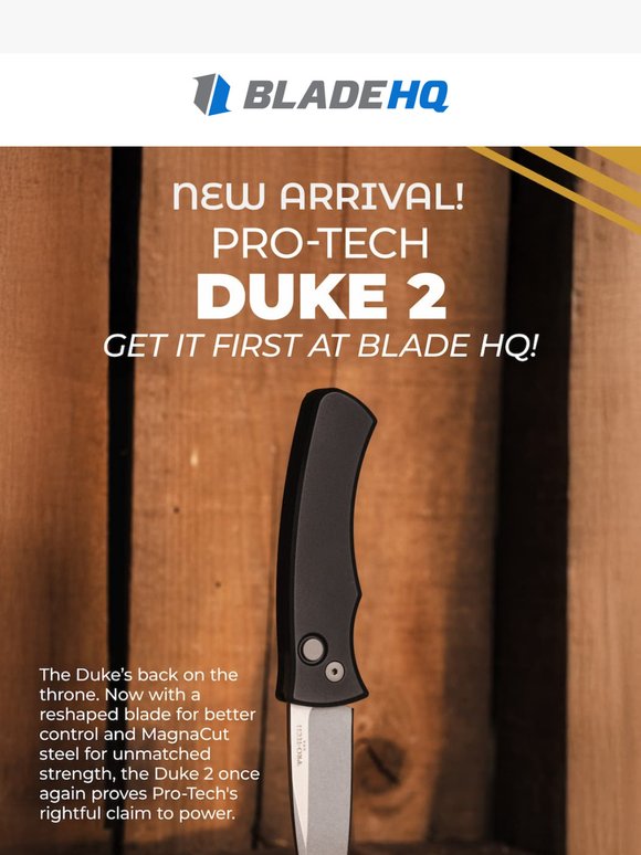 Blade HQ: The Pro-Tech Duke is back on the throne! | Milled