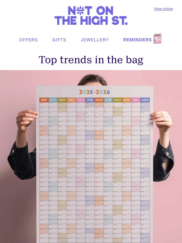 Not on the High Street: Our top trends this month 🔥 | Milled