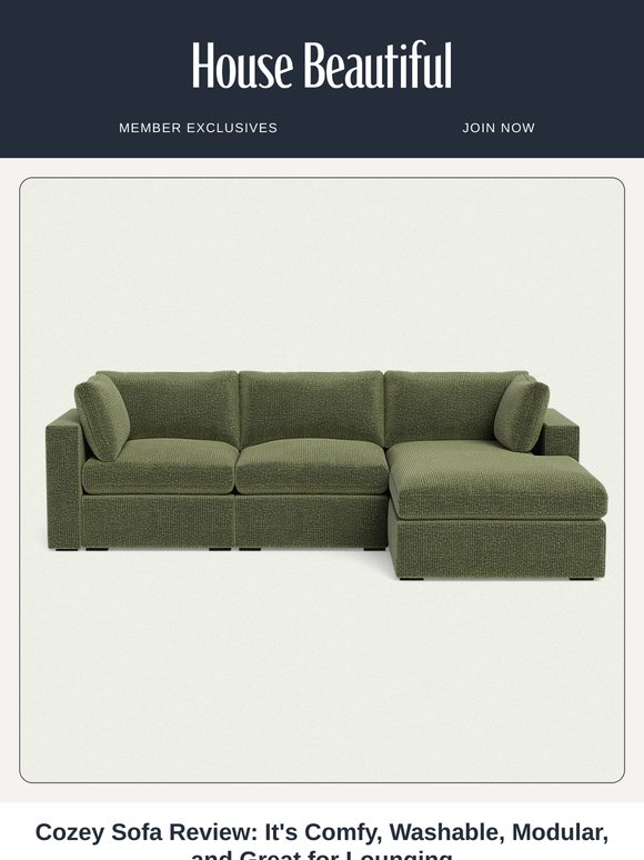 House Beautiful: I Tested This Viral Modular Sofa—And It's Indeed Worth ...