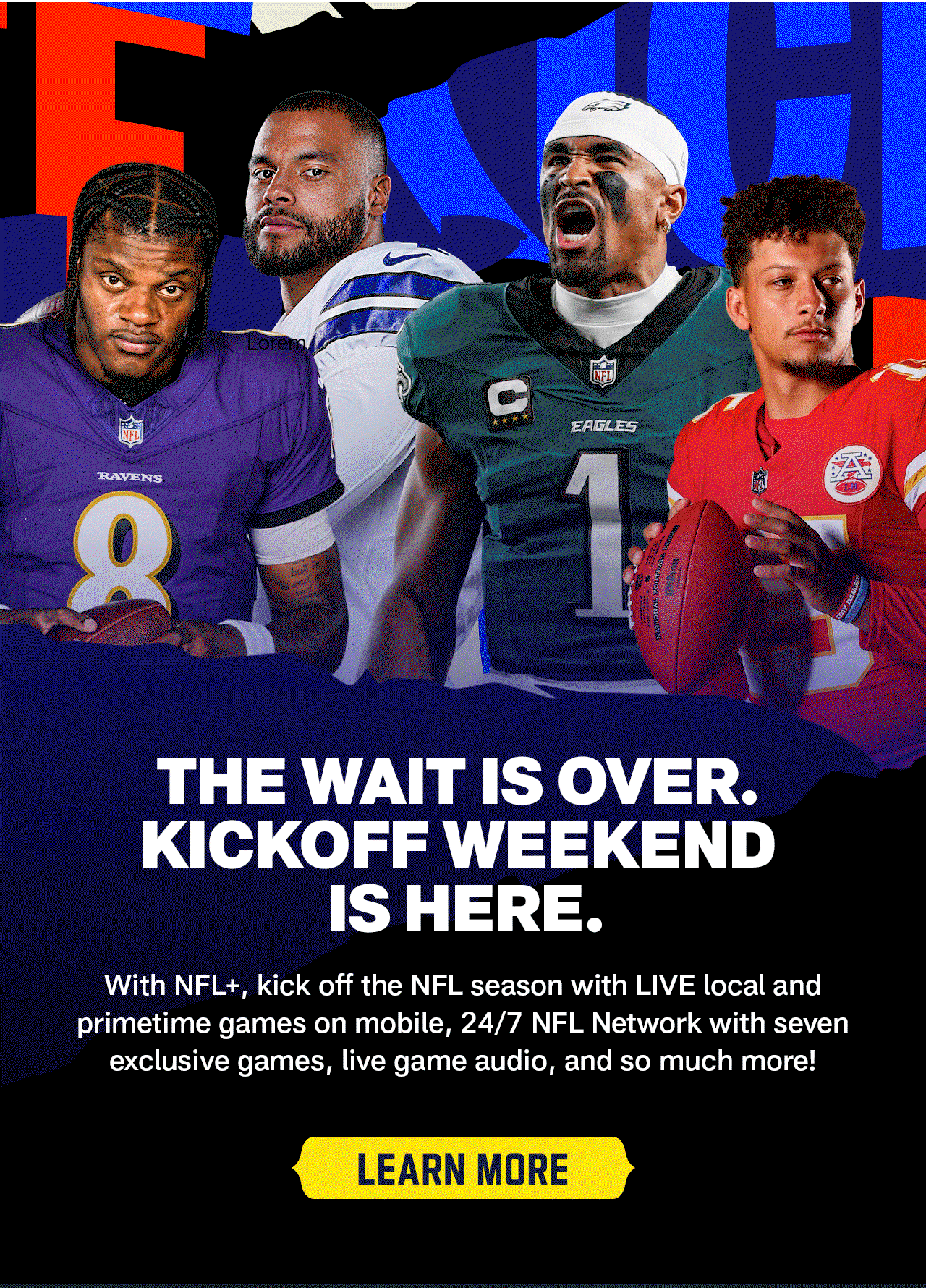 NFL Gamepass: Prepare for Sunday with NFL+ | Milled
