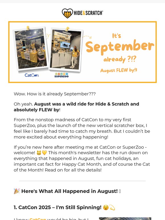 Hide & Scratch: Hide & Scratch Went BIG in August… Now Let’s Celebrate ...