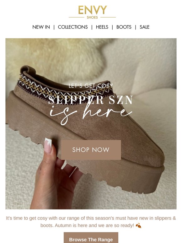 Envy Shoes: New month, New season, New shoes 🍂 | Milled