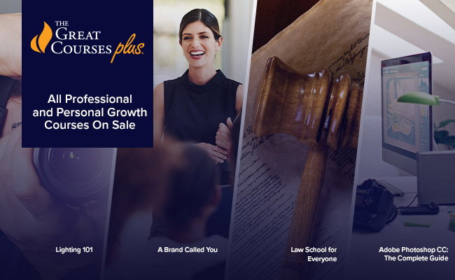The Great Courses: All Professional & Personal Growth Courses on Sale ...