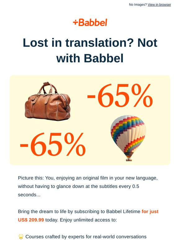 Babbel: Subtitles off, Turkish on 🍿 | Milled