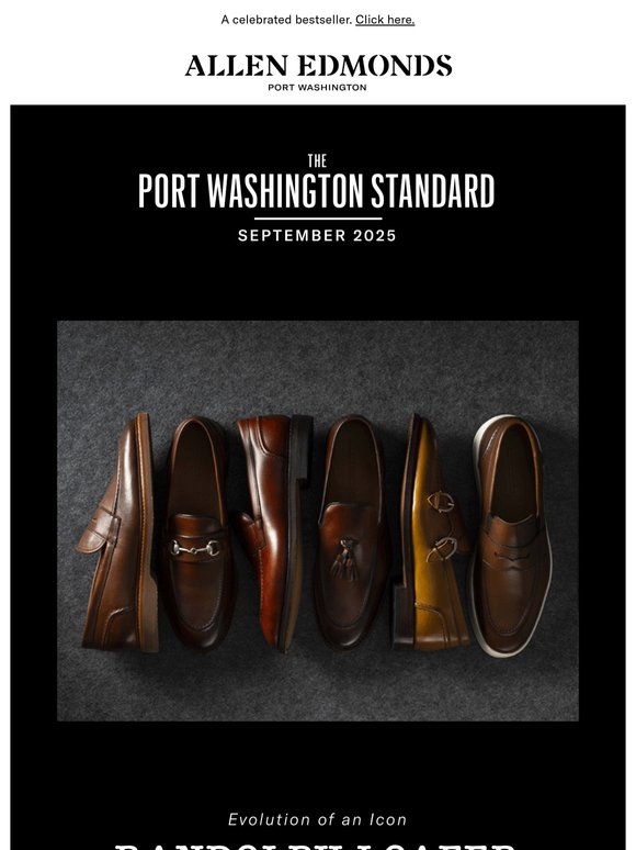 Allen Edmonds Email Newsletters: Shop Sales, Discounts, and Coupon Codes
