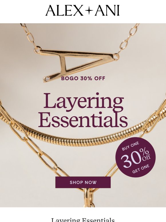 Alex And Ani: Layering Essentials – Buy One, Get One 30% Off | Milled
