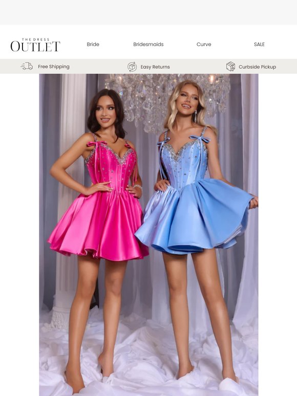 The Dress Outlet: Ready to be crowned as Homecoming Queen? 👑 | Milled