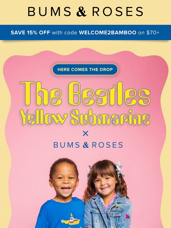 Bums & Roses: NEW IN! Beatles™ x Bums & Roses | Milled