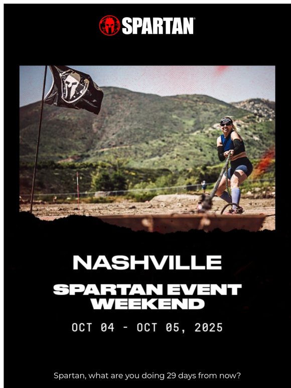 Spartan Race: Will we see you at the NASHVILLE Spartan Event Weekend ...