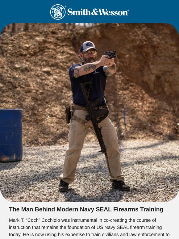 Smith & Wesson: Navy Seals Aren't Made—They're Found: Mark Cochiolo's ...