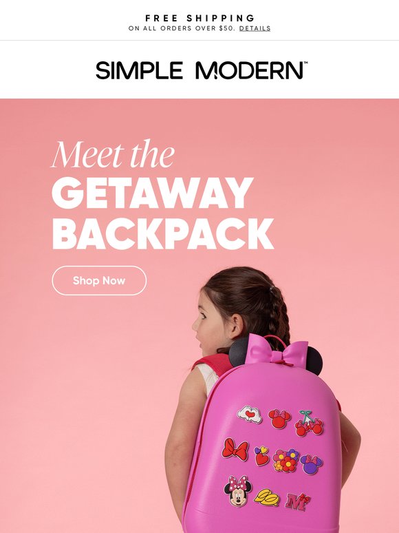 Simple Modern: Meet the Getaway Kids Backpack! 🎒 | Milled