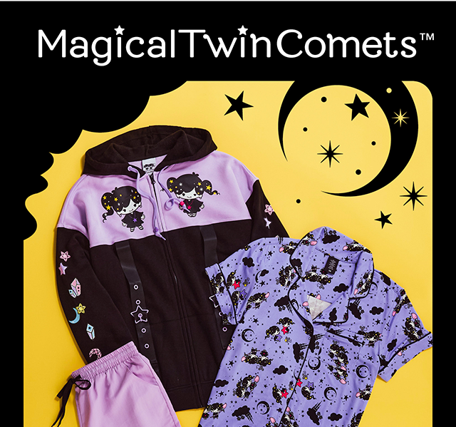 Blackheart Lingerie: Meet Lili & Lulu, the dark, witchy cuties of Magical Twin Comets 💫🖤 | Milled
