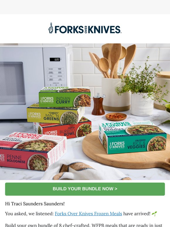 Forks Over Knives: Frozen Meals Are Here 🚨 | Milled