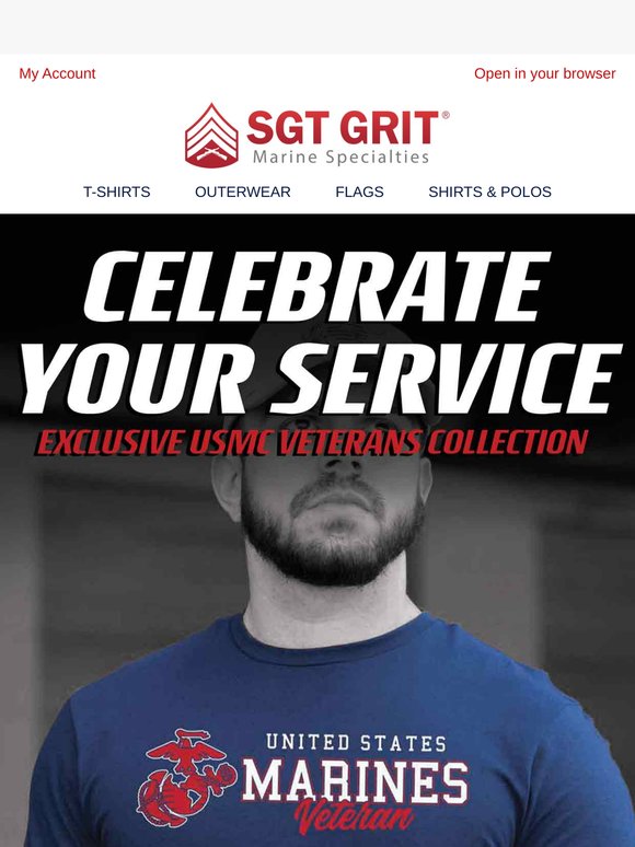 Sgt. Grit Marine Specialties: For Those Who Served—Exclusive USMC ...